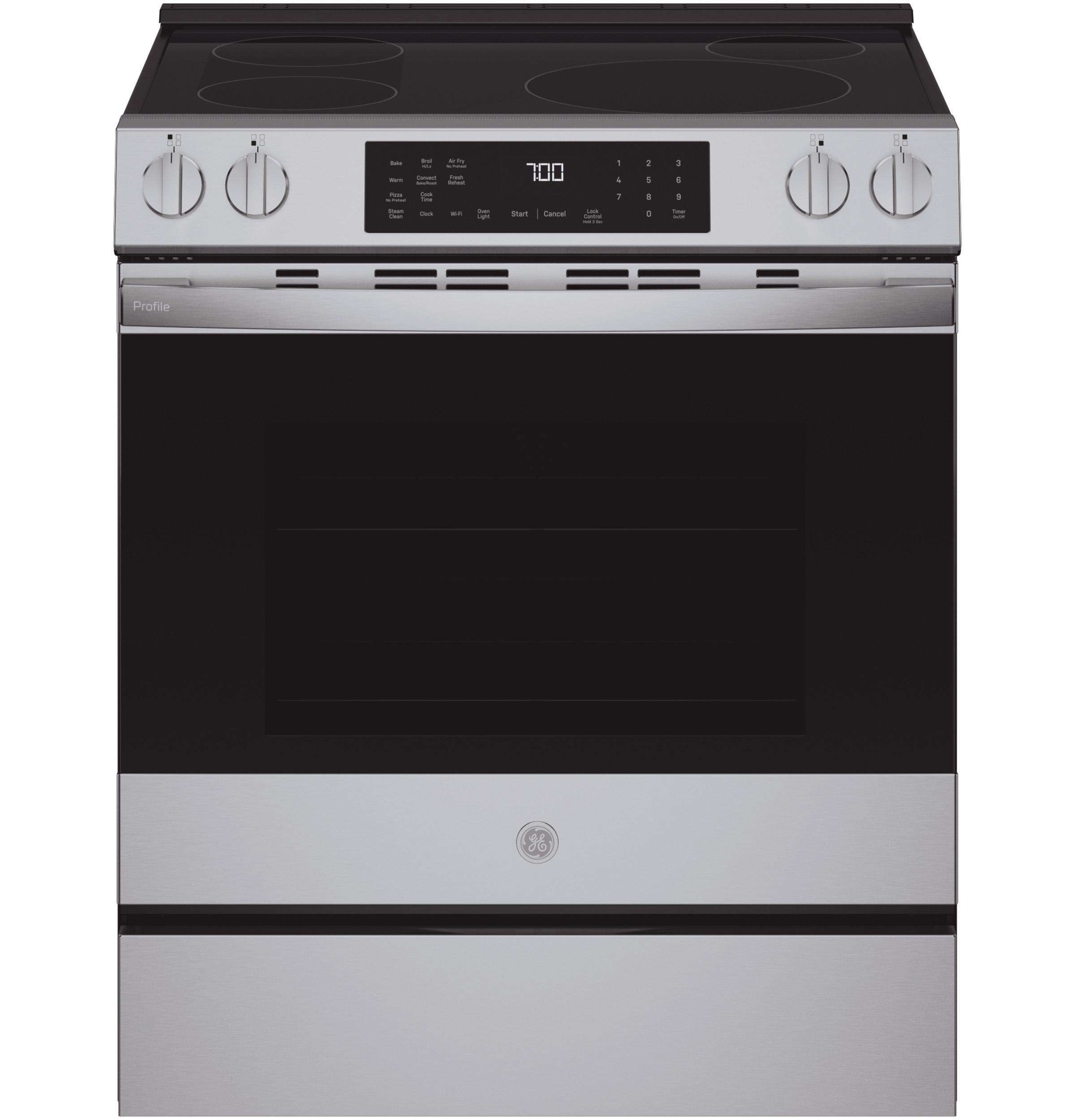 GE Profile ENERGY STAR 30" Smart Slide-In Induction and Convection ...